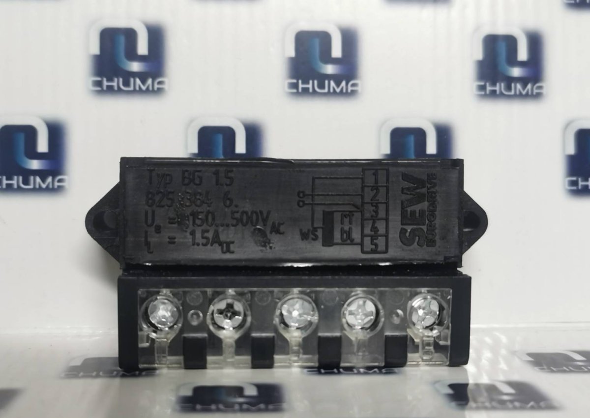 SEW EURODRIVE, Motor Brake Rectifier Module 500V-AC 1.5A, BG1.5 825-384 ...