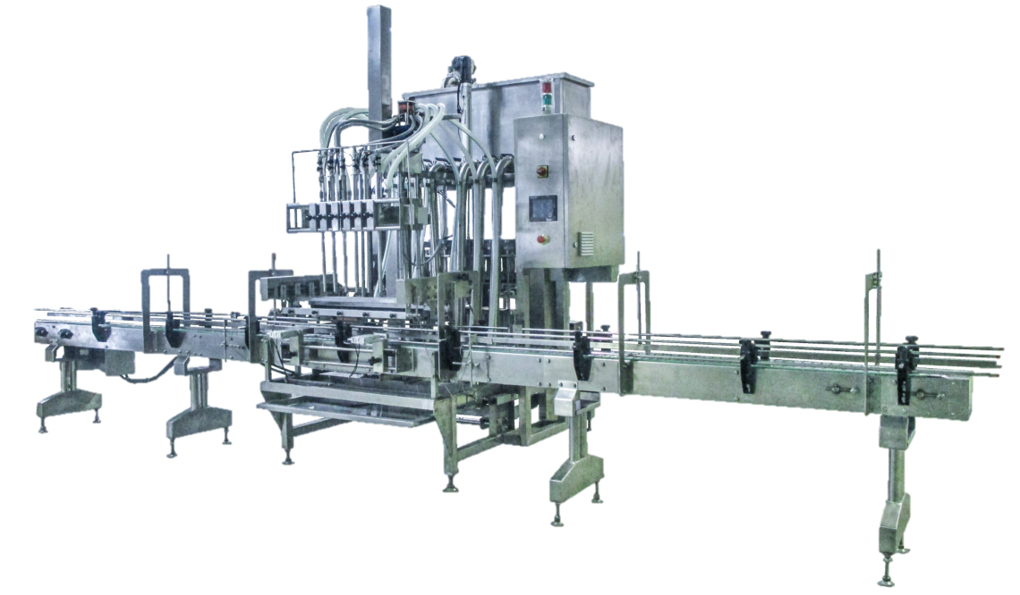 Automatic Dual Line Liquid Filling Machine