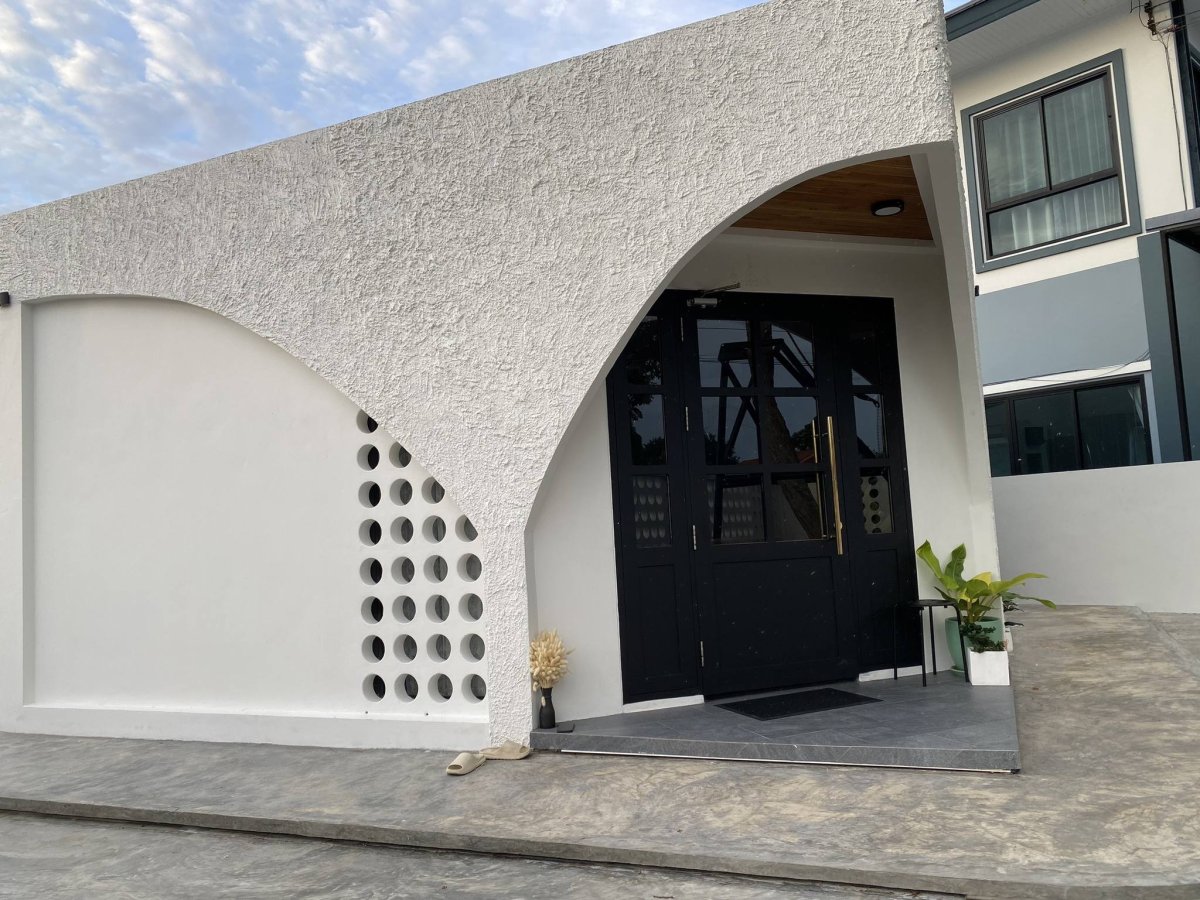 Beautiful house with ventilation block