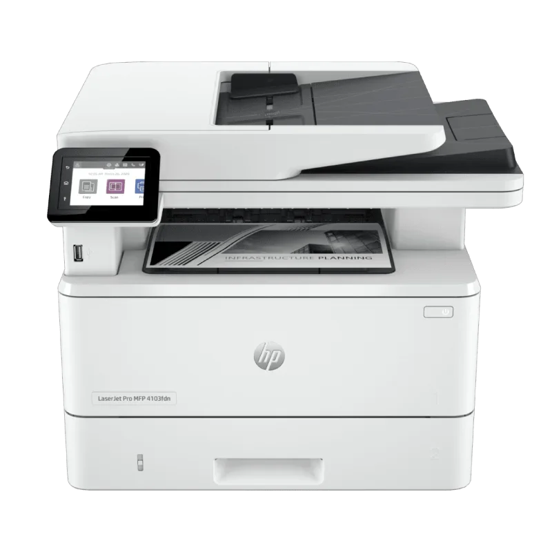 HP LaserJet Pro MFP 4103fdn Printer (2Z628A) - ขายคอม.คอม