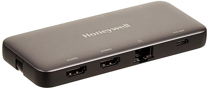 Honeywell Type C Docking Station with Dual HDMI - 6 in 1