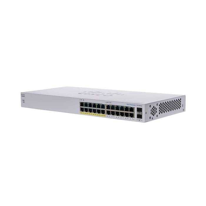 Switch Cisco Business 110 Series 24G PoE/2SFP (CBS110-24PP-EU)
