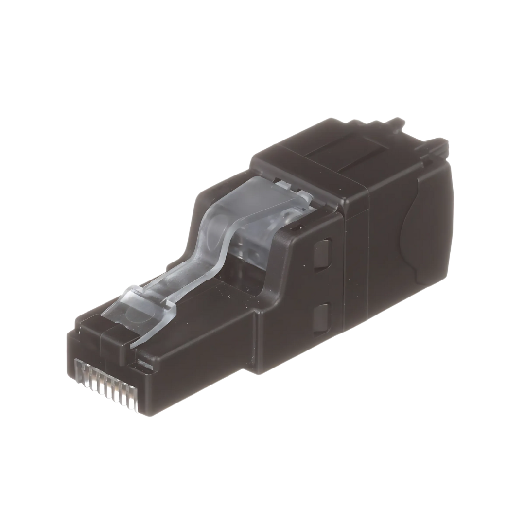 RJ45, Cat 6A UTP Field Term Plug, 22-26 AWG