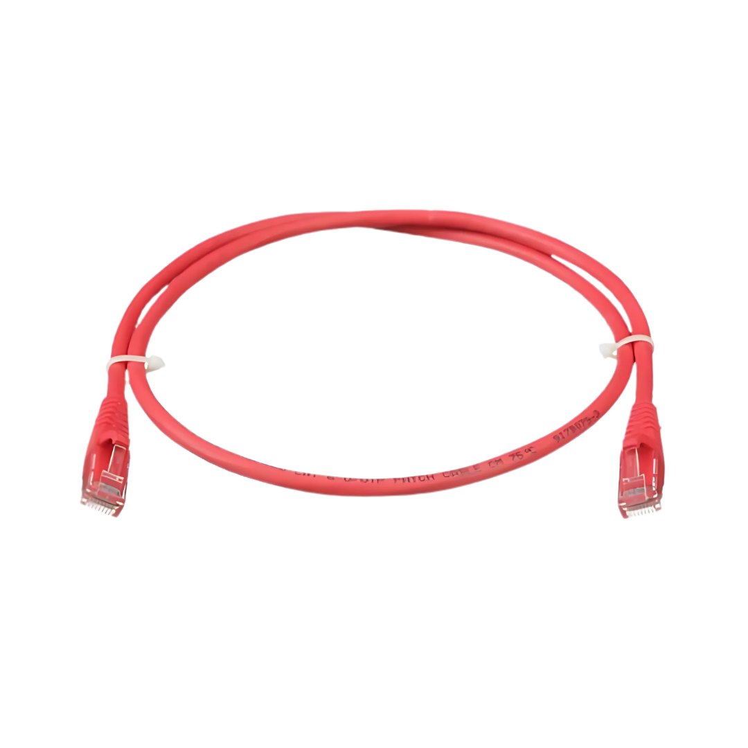 NetKey® Cat 6 24 AWG UTP Patch Cord, 3 m, Red