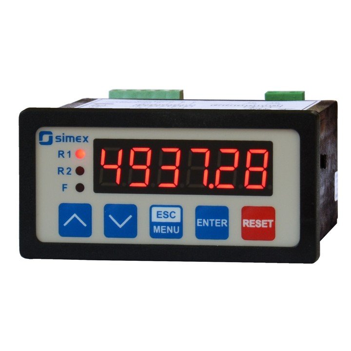 Display indicator จอแสดงผลแบบติดตั้งขนาดจอ 66.5x32.5 mm สัญญาณเข้า ...
