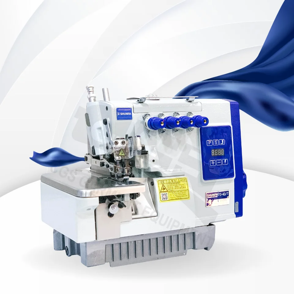 SHUNFA จักรโพ้ง 4 เส้น อุตสาหกรรม ระบบไดเร็คไดร์ฟ รุ่น F3-4D/T
