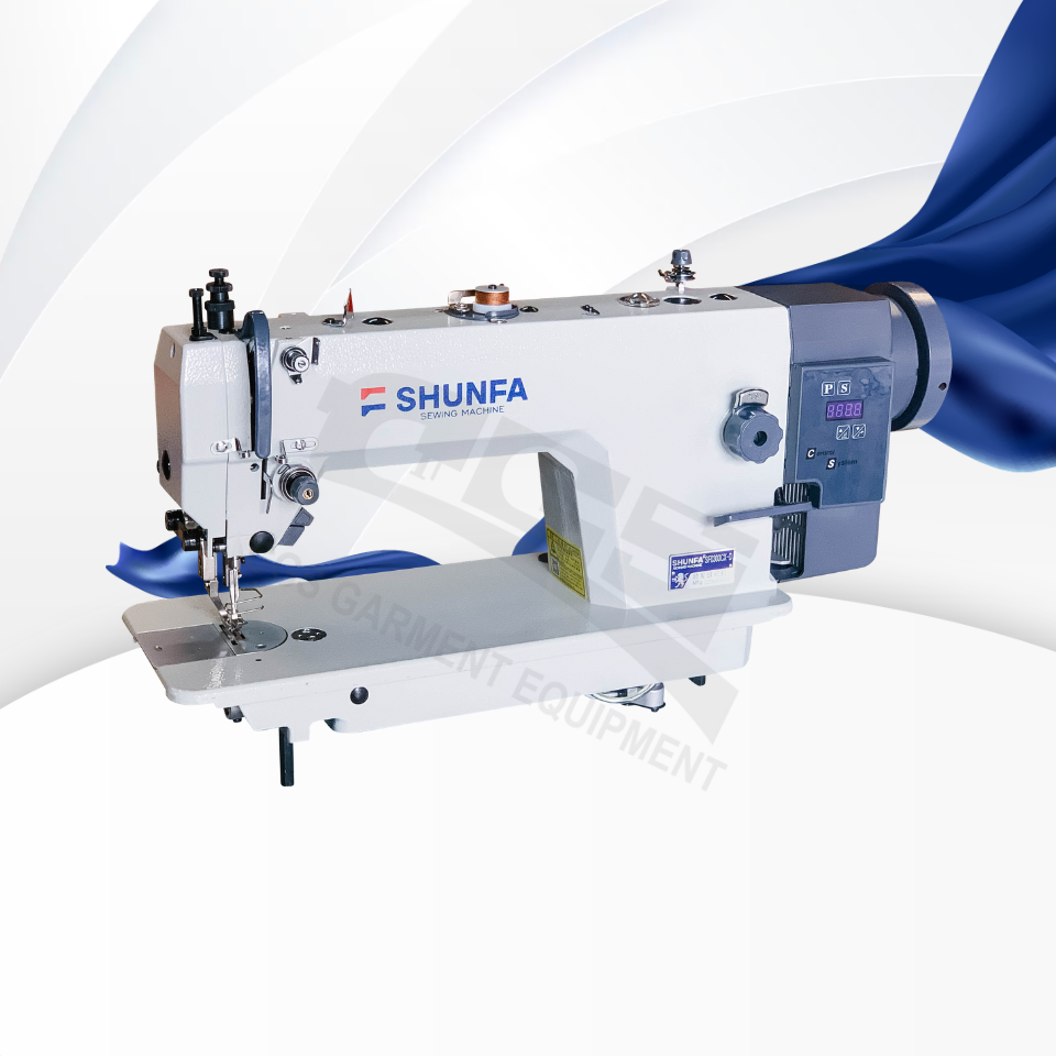 SHUNFA จักรเย็บตีนตะกุย อุตสาหกรรม SF0303CX series ตีนผีตีนตะกุย ปีนชิ้นงานหนาได้อย่างดี