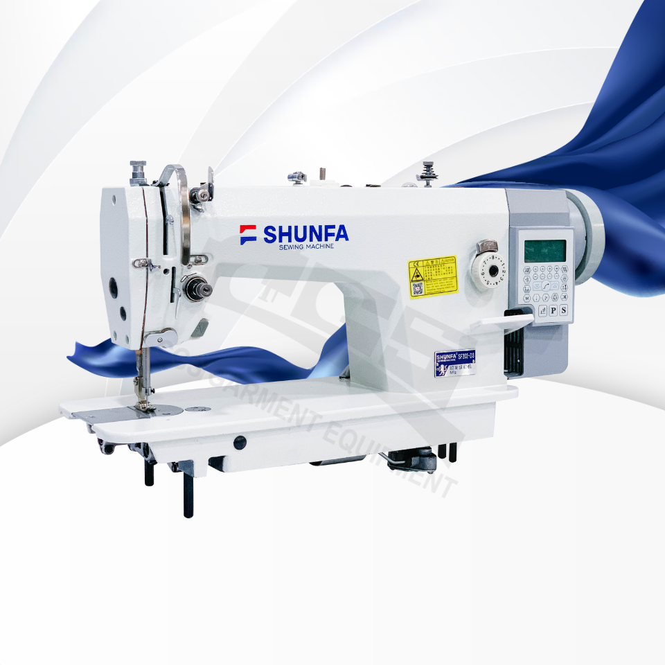 SHUNFA จักรเย็บเข็มเดี่ยว กะโหลกใหญ่ อุตสาหกรรม SF202 series