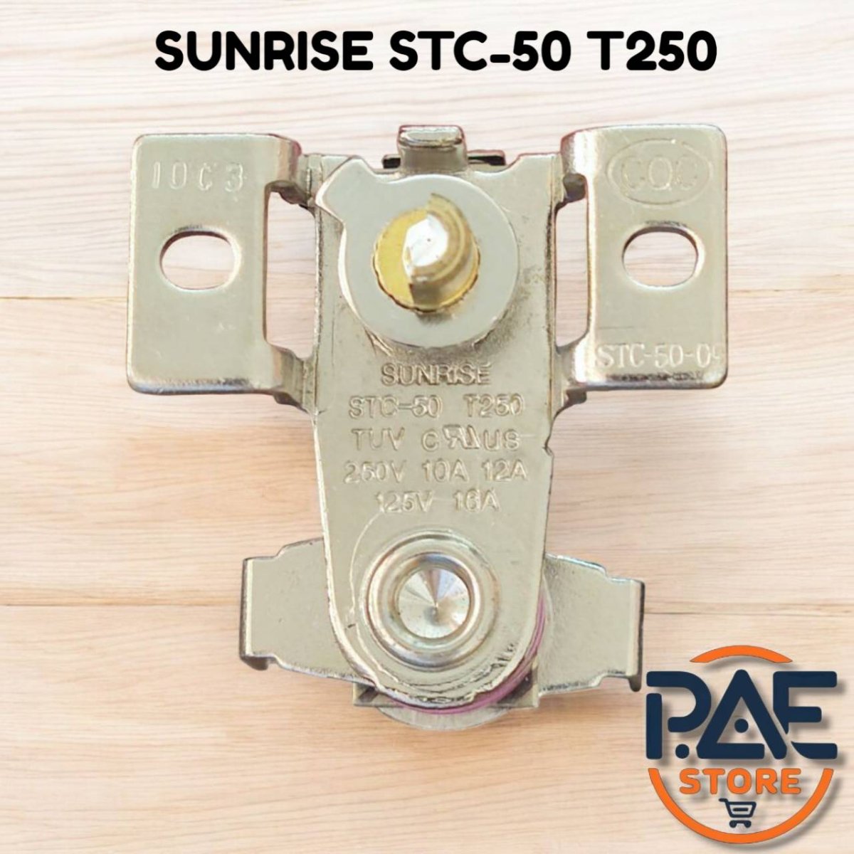 SUNRISE STC-50 T250 Temperature Controller Switch 10A 250V / 16A 125V