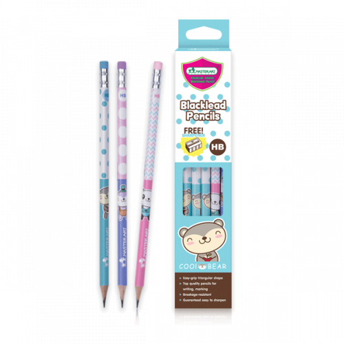 BLACKLEAD PENCILS HB FANCY ดินสอHBแฟนซี | มาสเตอร์อาร์ต
