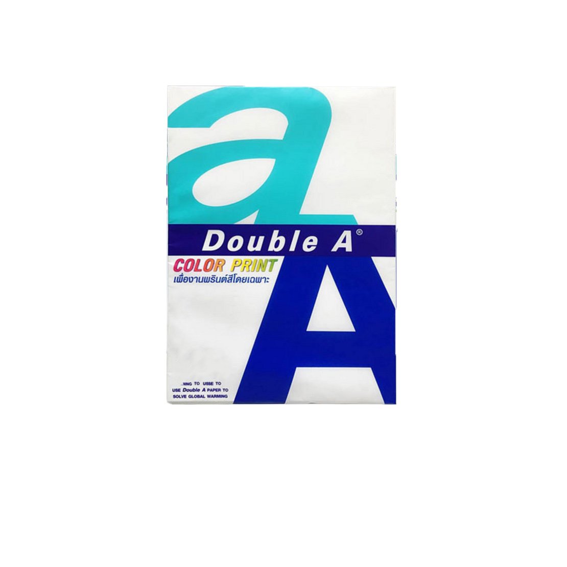 กระดาษถ่ายเอกสาร Double A Color Print A4/90G/40 แผ่น (แพค)