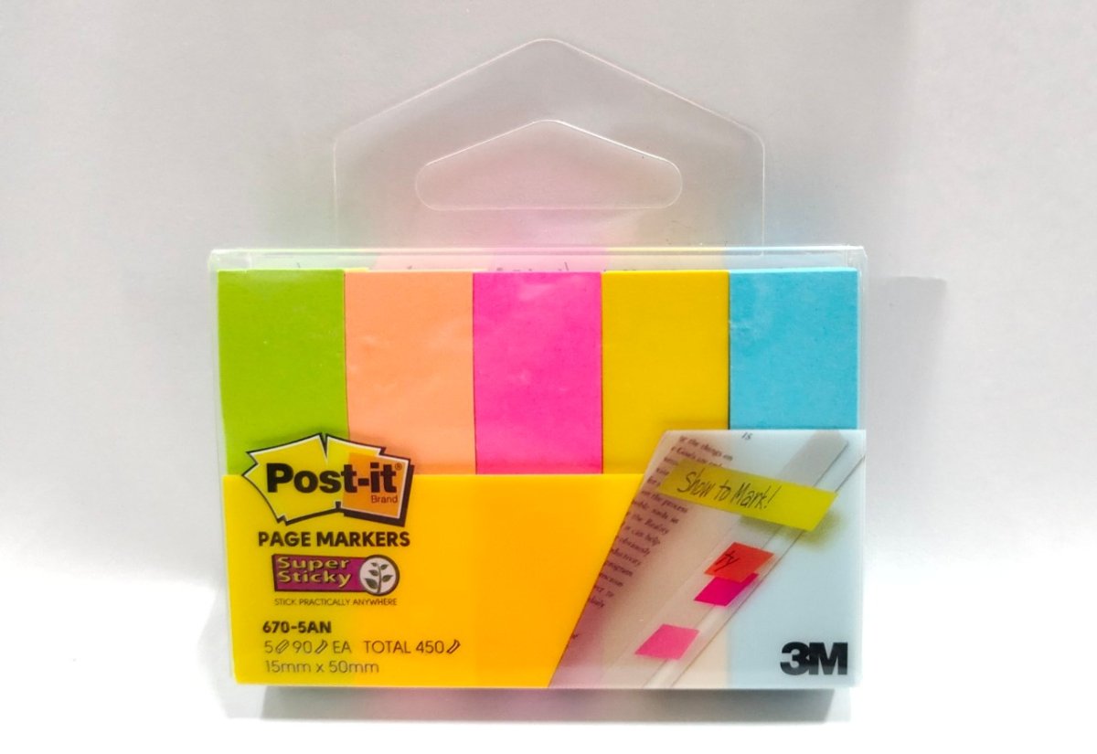 Post-it โพสต์-อิท สีสด