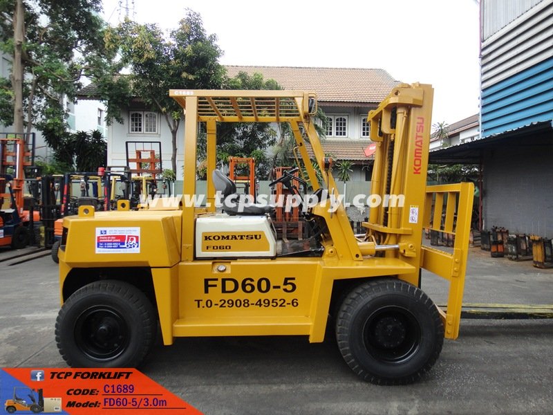 KOMATSU FORKLIFT / FD60-5 / 3.0 m - tcpsupply
