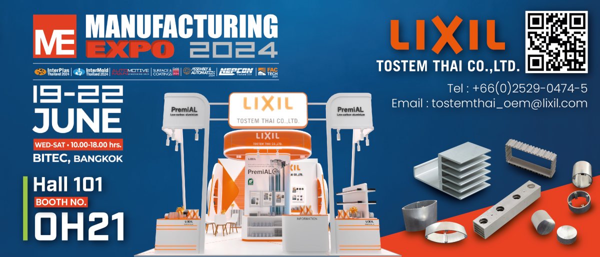 Tostem Thai Showcasing Products at Manufacturing Expo 2024