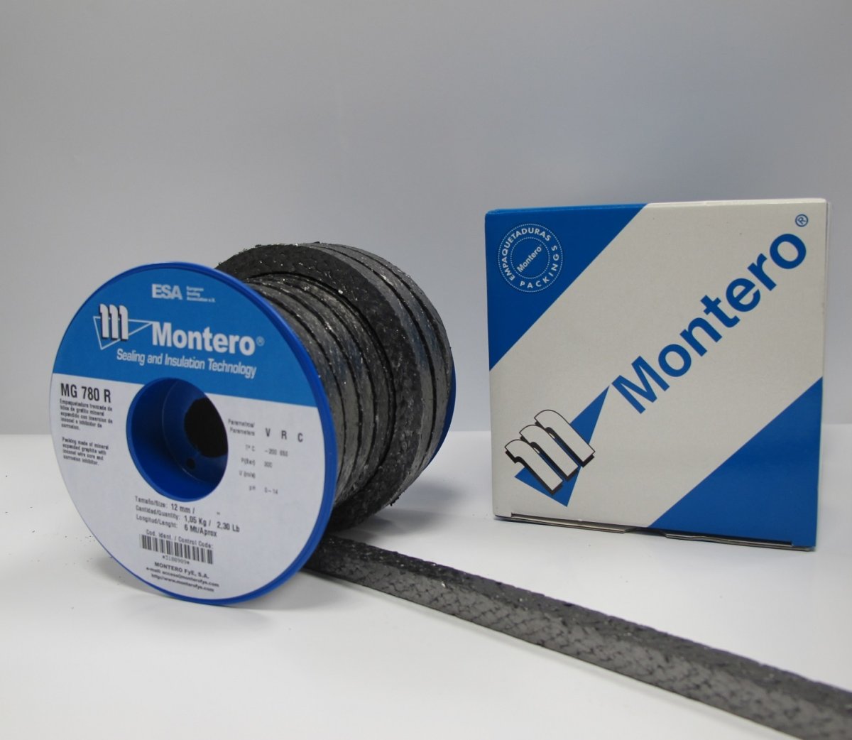 EXPANDED MINERAL GRAPHITE PACKING FOR VALVES - bannainnotec