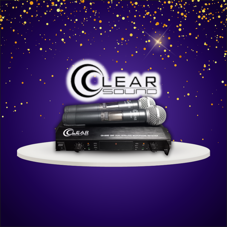รีวิวไมโครโฟนไร้สาย ClearSound CS-500 ไมค์ลอยคู่