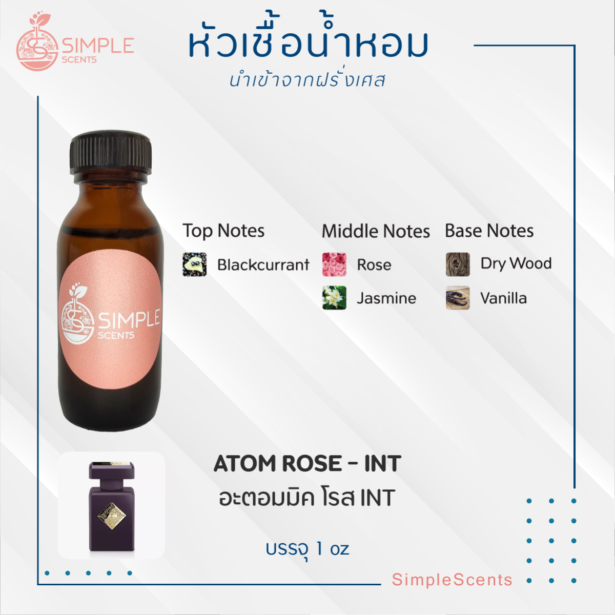 ATOM ROSE - INT / อะตอมมิค โรส INT