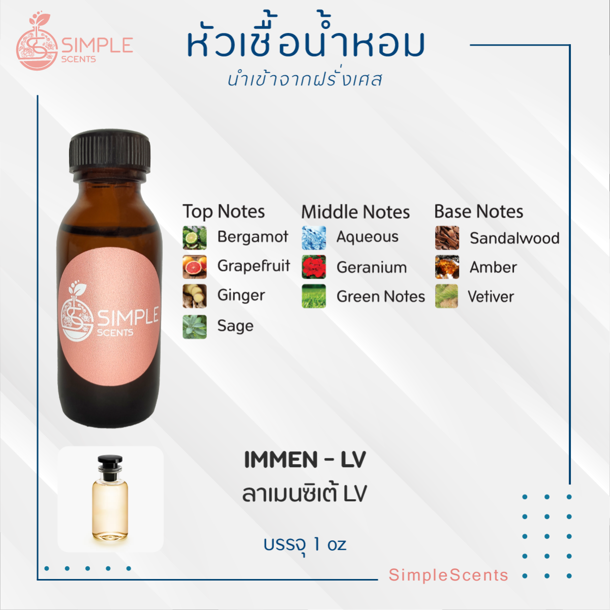 IMMEN - LV / ลาเมนซิเต้ LV