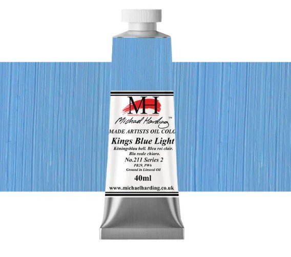 Michael Harding Oil Paint : 211 Kings Blue Light