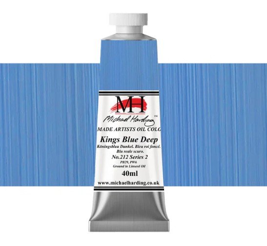 Michael Harding Oil Paint : 212 Kings Blue Deep