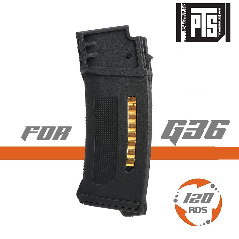 PTS - Enhanced Polymer Magazine G36 Series (EPM-G) 120rd - bbgunzone