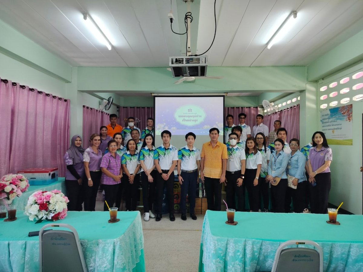 CSR activities in 2024 provide facilities and equipment to Wat Arirat ...