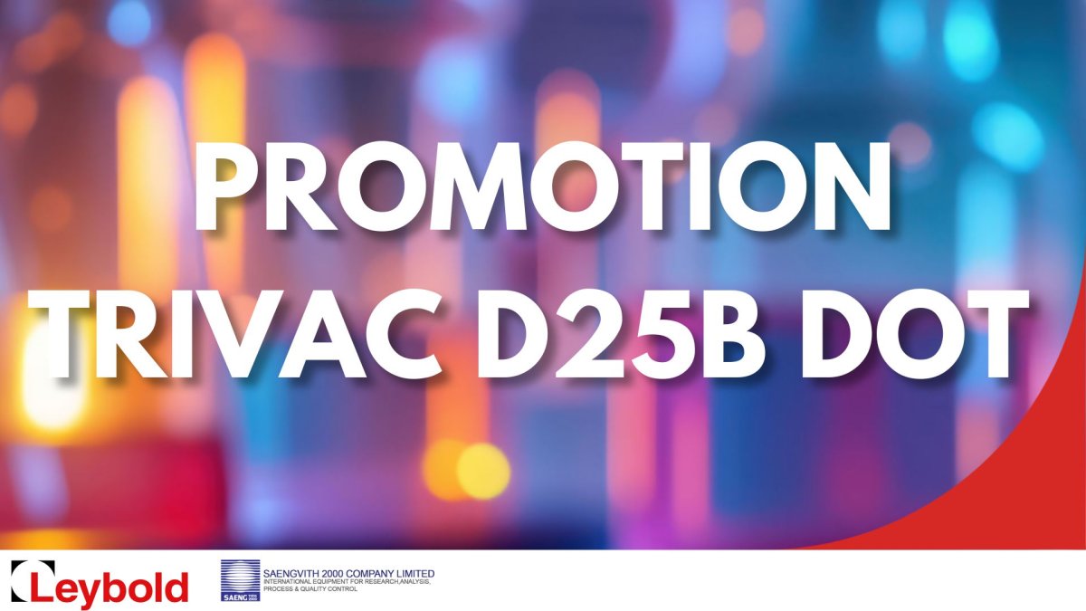 Leybold TRIVAC D25 B DOT4 - เหมาะสำหรับอุตสาหกรรมยานยนต์ ระบบเติมและ ...