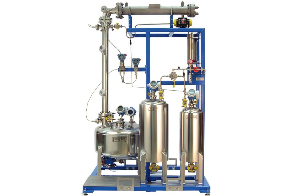 เครื่องกลั่นลำดับส่วน Fractional Distillation Equipment