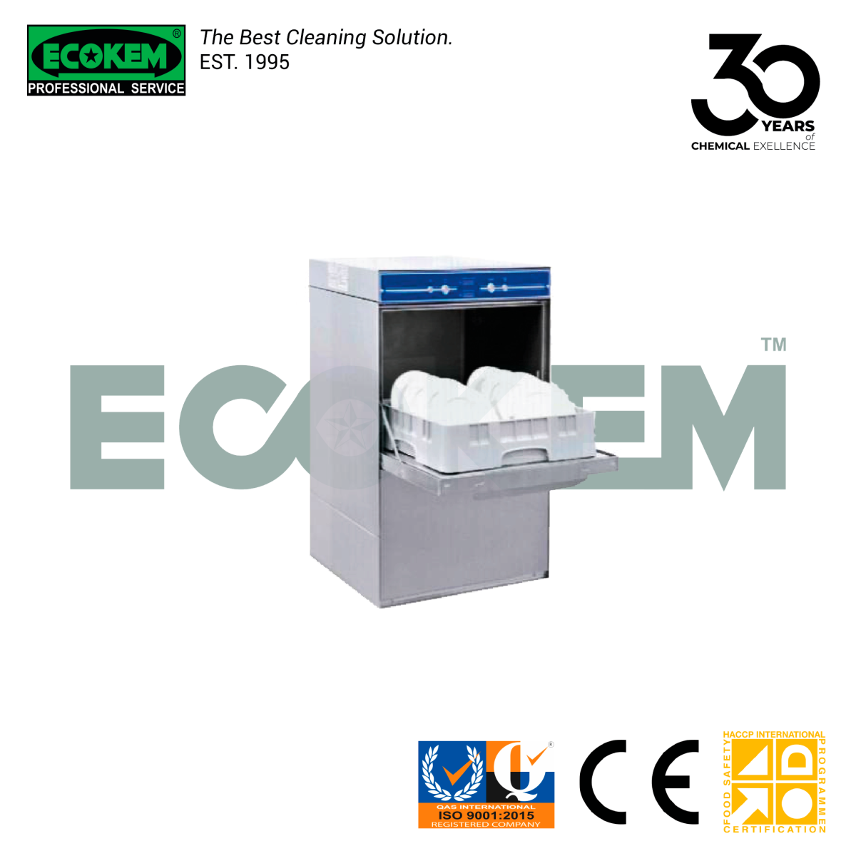 ECOKEM - GT-U1M - Undercounter Dishwasher