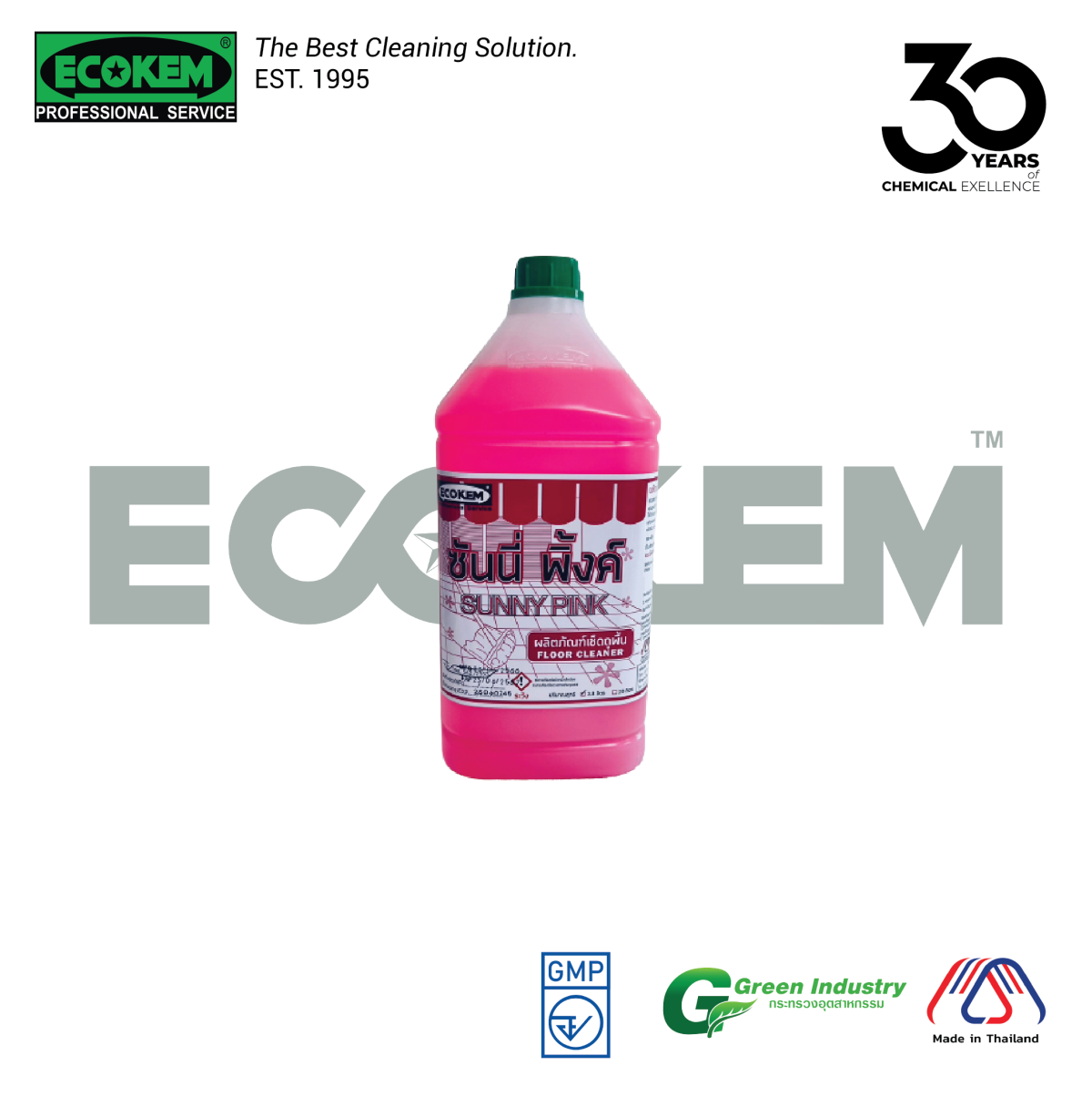 ECOKEM - SUNNY PINK - Floor Cleaner