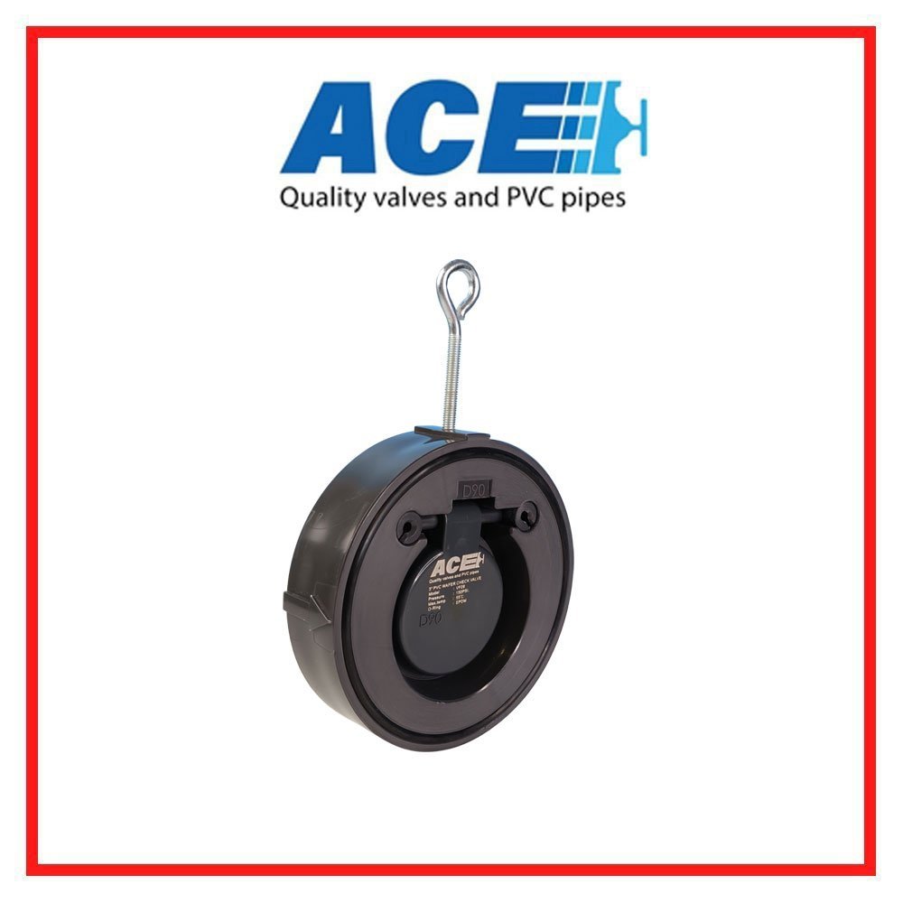 ACE PVC-U WAFER CHECK VALVE 3" DN80