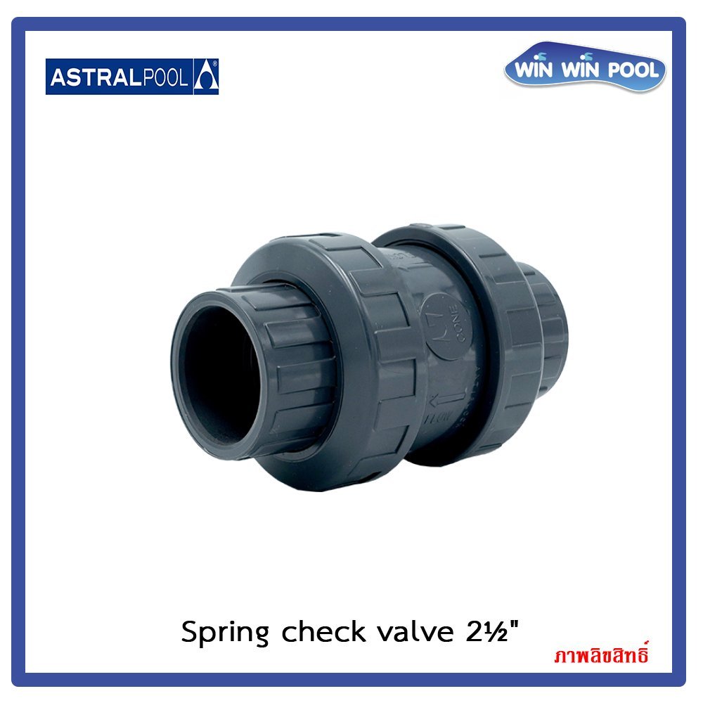 Astralpool Cepex Spring Check Valve สปริงเช็ควาล์ว ขนาด 2-1/2"