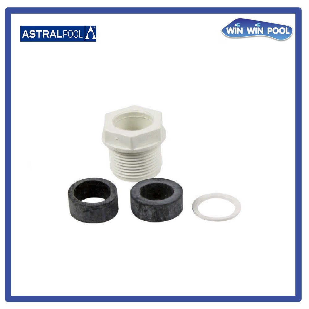 S.S. FACEPLATE AND SECURING RING