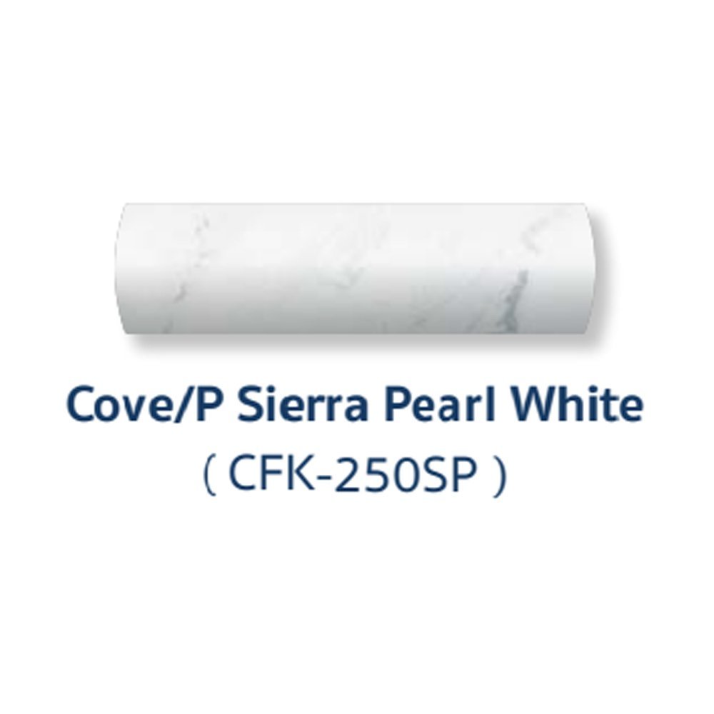 CFK-250SP Cove/P Sierra Pearl White Size 30x98x6mm ขนาด 1 กล่อง / บรรจุ 15 ชิ้น