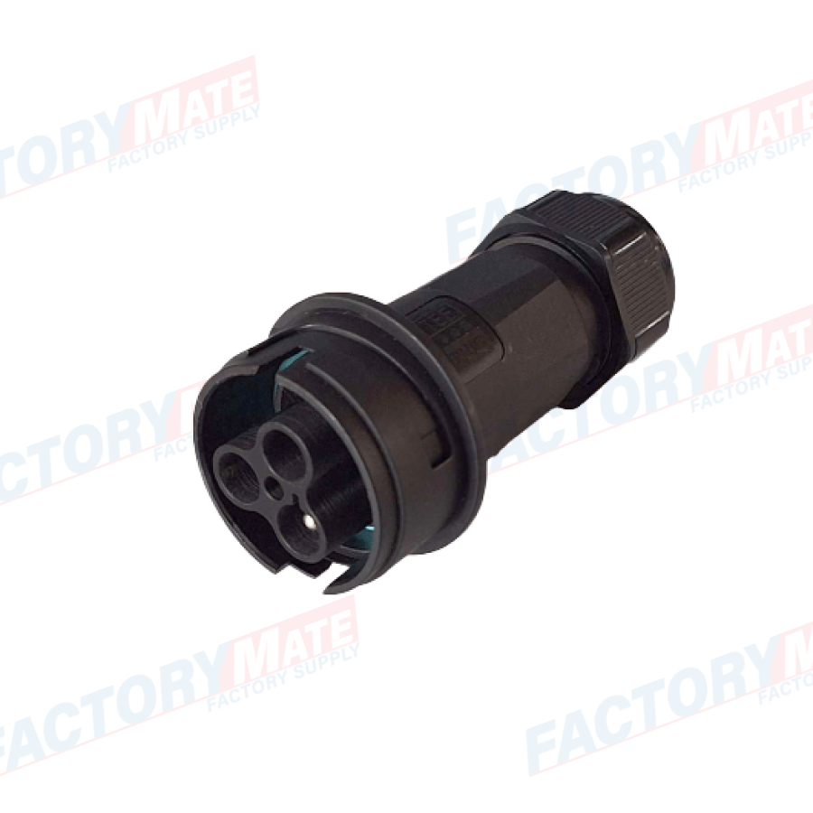 Plug Connector 3p 4MMQ D10-16.5 IP66/IP68 UP - factorymate