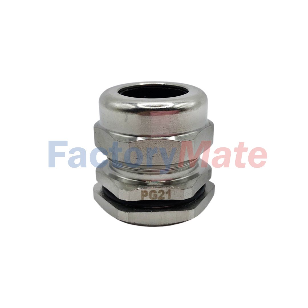 R&R เคเบิ้ลแกลนด์สแตนเลส PG21 | STAINLESS STEEL CABLE GLAND PG21