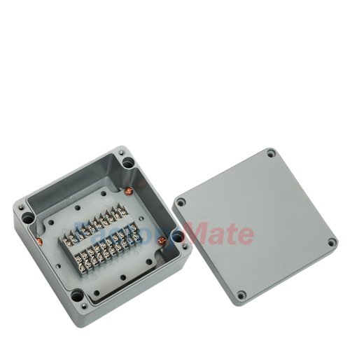 Aluminum enclosure Terminal block box-20PA : EnclosureBoxes,Plastic ...