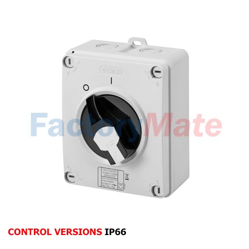 ROTATORY ISOLATOR - HP- SURFACE-MOUNTING - COMMAND - METAL BOX - 16A ...