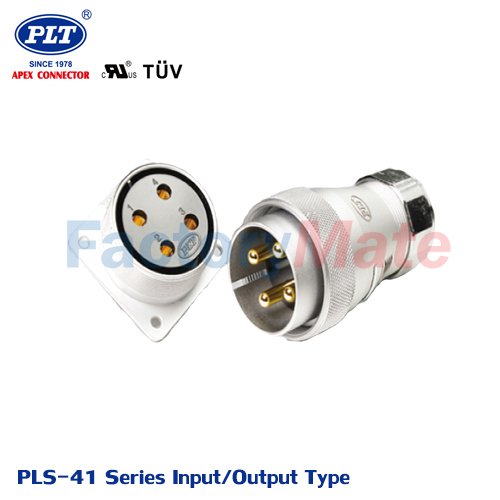 PLS-41 Series (Input Type/Output Type) PLS Series Square Connectors