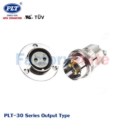PLT-30 Series (Output Type) PLT Series Circular Connectors - factorymate