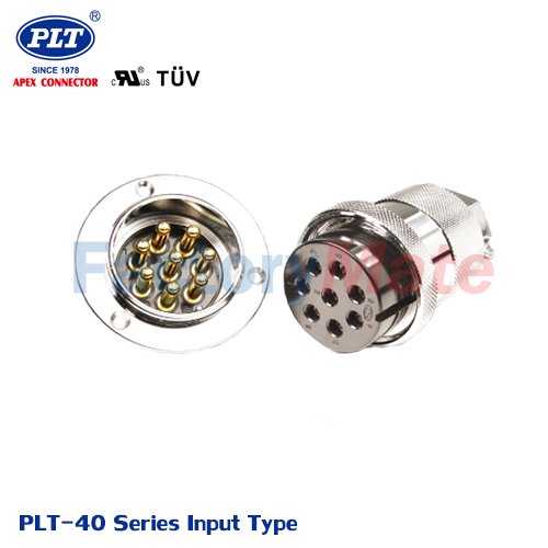 PLT-40 Series (Input Type) PLT Series Circular Connectors - factorymate