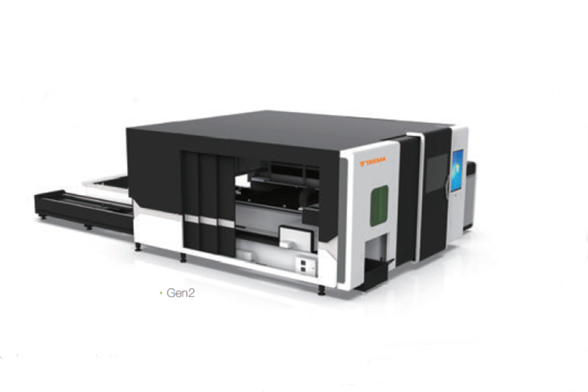 TEKMA TLF-STP Enclosed Sheet and Tube Laser Cutting Machine