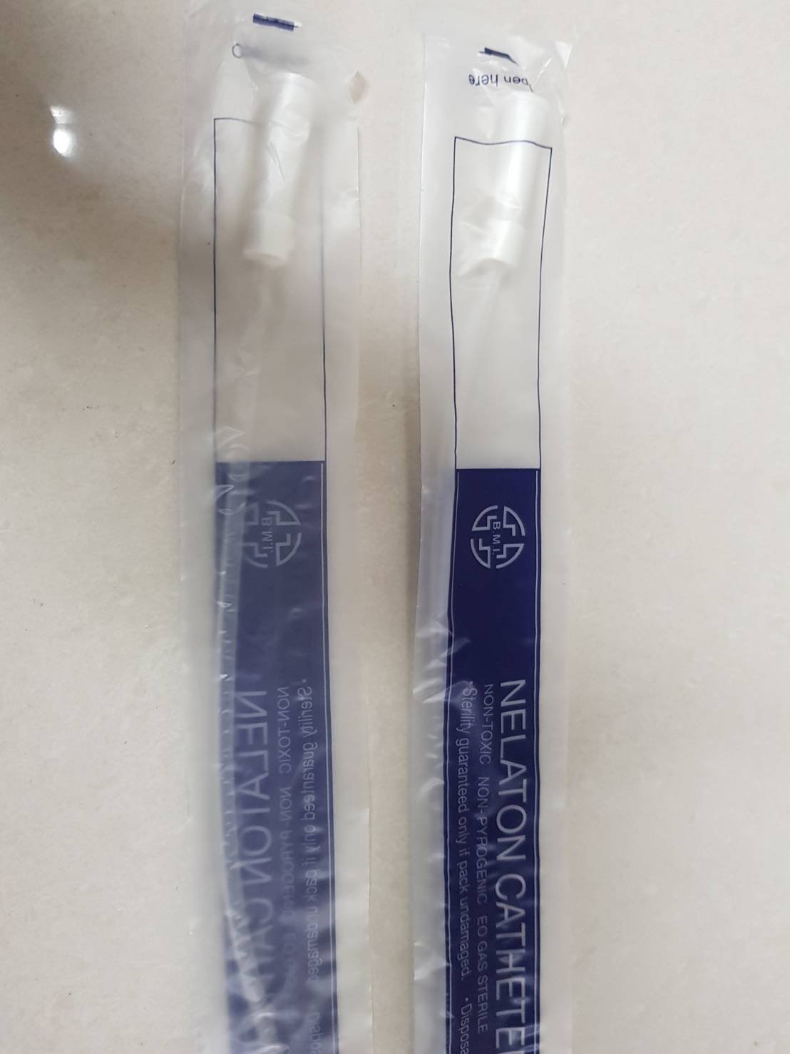 (exp 06-2024) สายสวนปัสสาวะใช้ครั้งเดียวทิ้ง Nelaton Catheter - BMI (1 ...