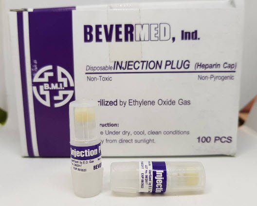 ข้อต่อฉีดยาให้น้ำเกลือ Injection Plug [BMI]