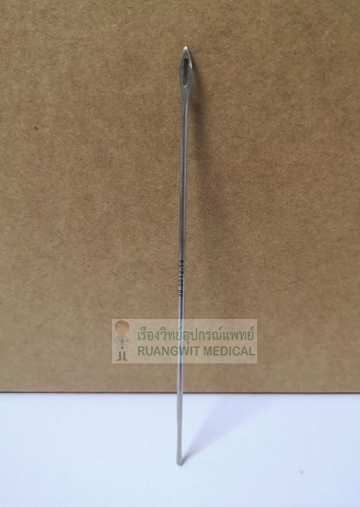 Probe Buttoned w/eye F/E 2mm 16cm(20.0014.16) - Hilbro