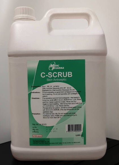 C-Scrub 5,000 mL - ruangwitmedical