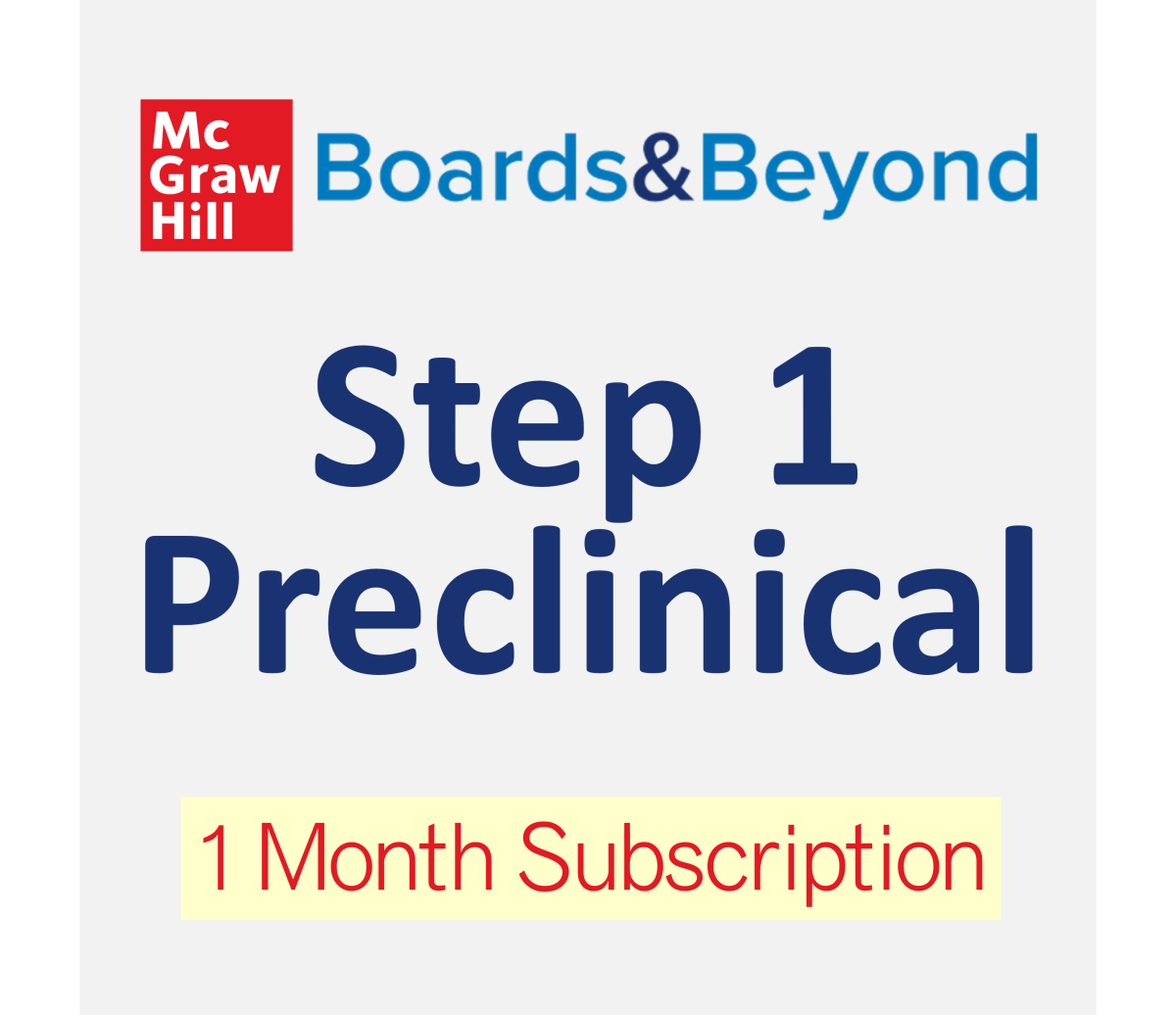 Boards & Beyond Step 1 - Preclinical