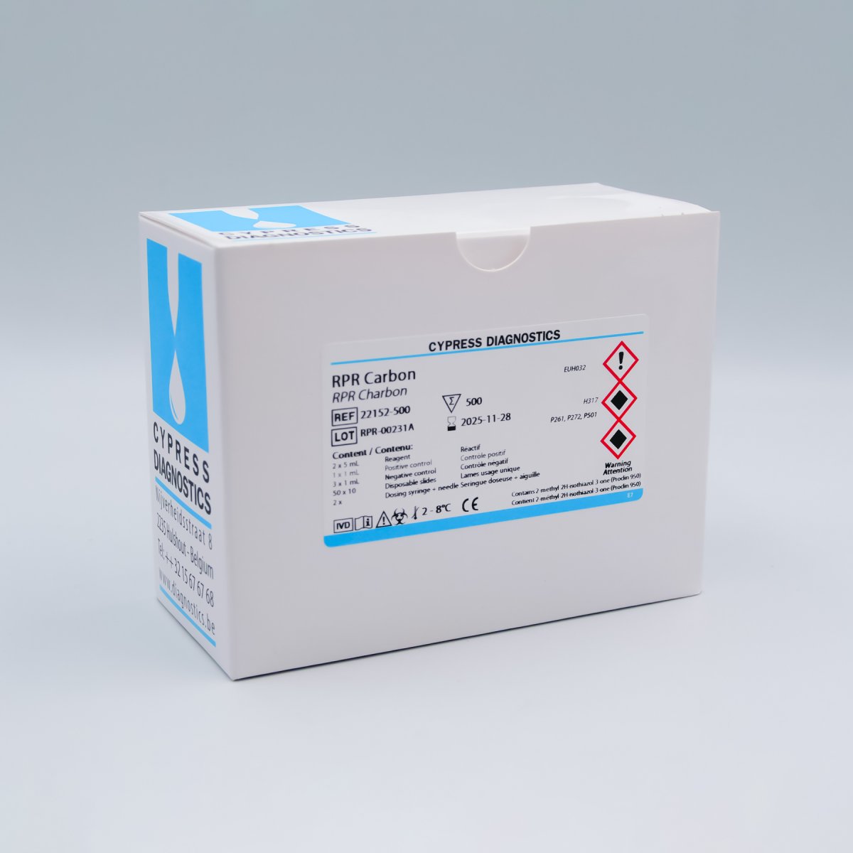 Cypress Diagnostics RPR Test Kit