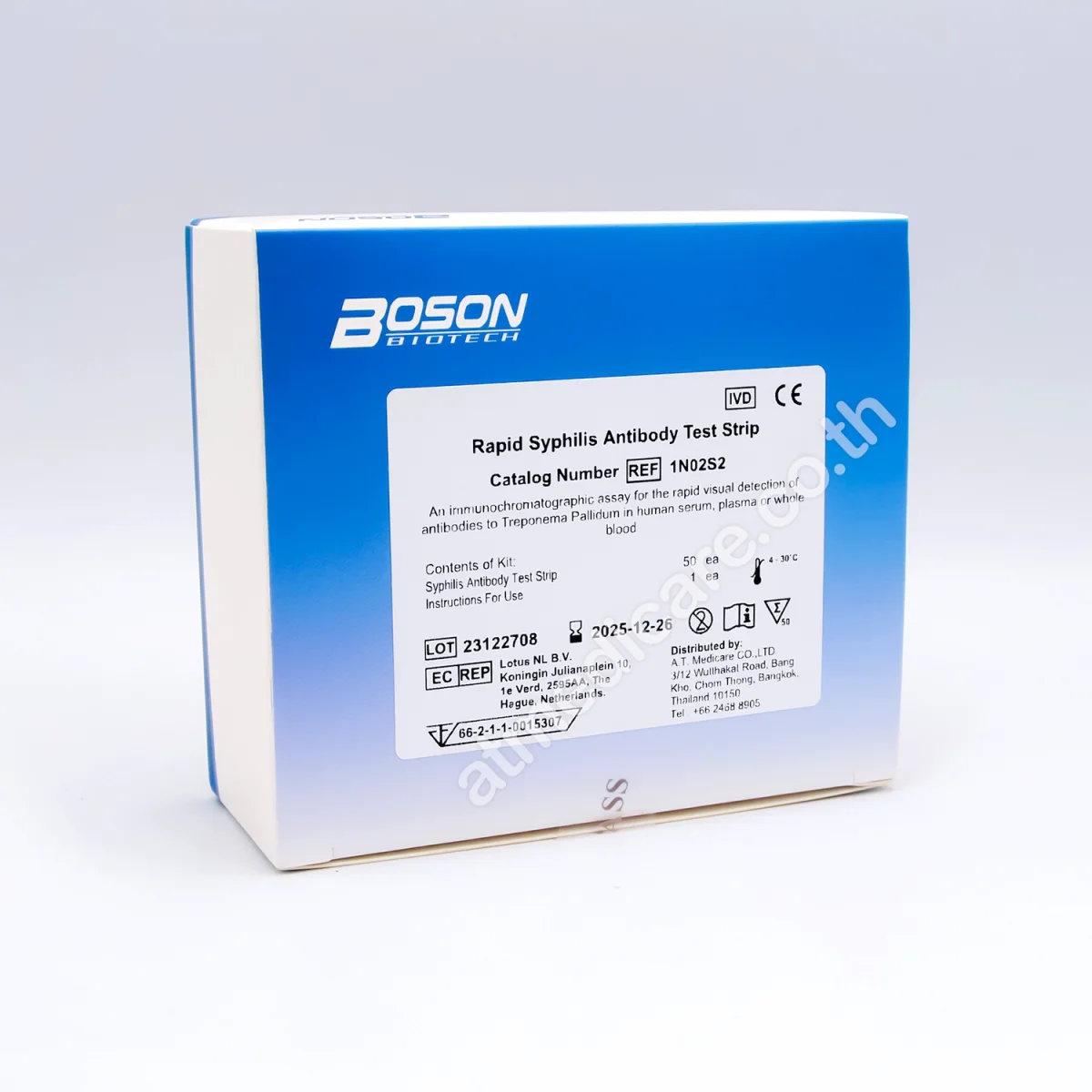 Boson Syphilis (WB/S/P) Strip