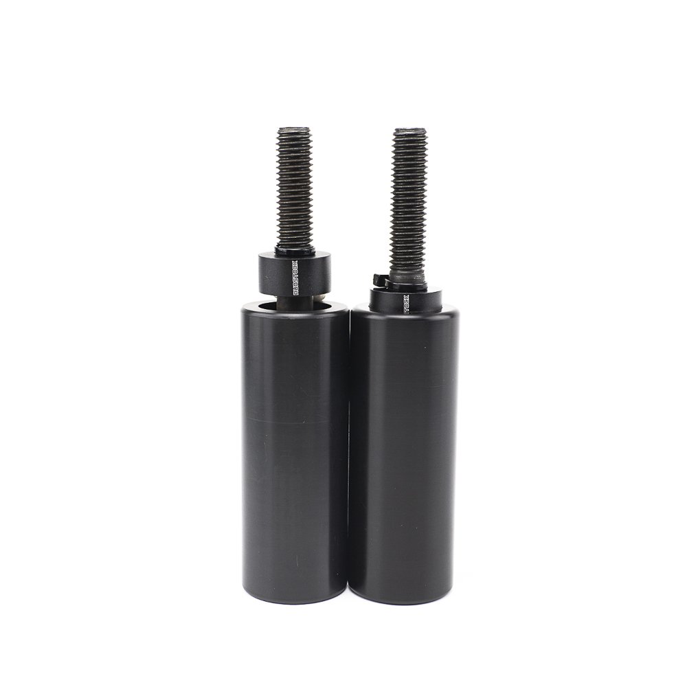 Runstock 4” Rear Suspension Crash Peg Sliders for Harley-Davidson ...
